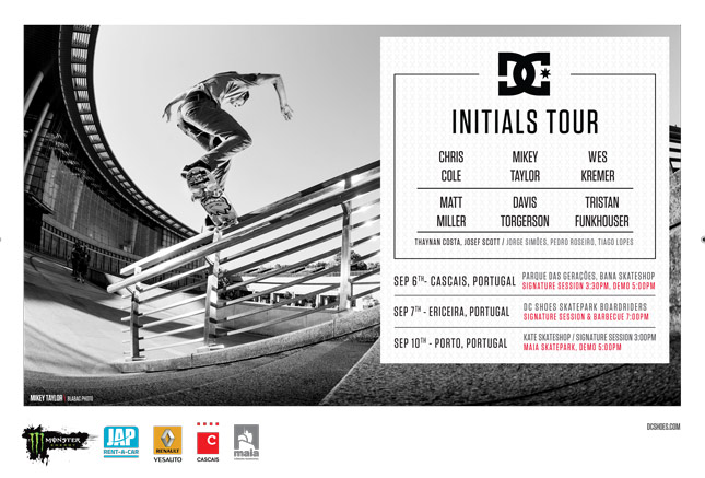 DC Initials Tour com o Global Team em Portugal: arranca este sábado ...